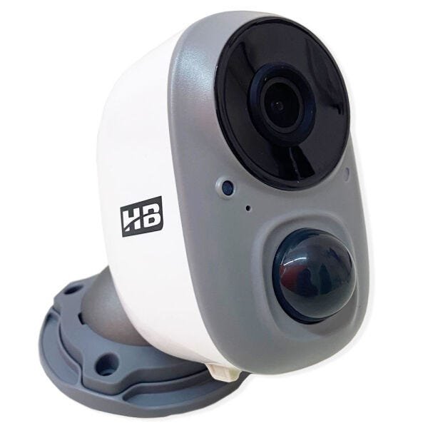 Câmera Wifi Smart Hb Tech 1080P Hb911 com Bateria | MadeiraMadeira