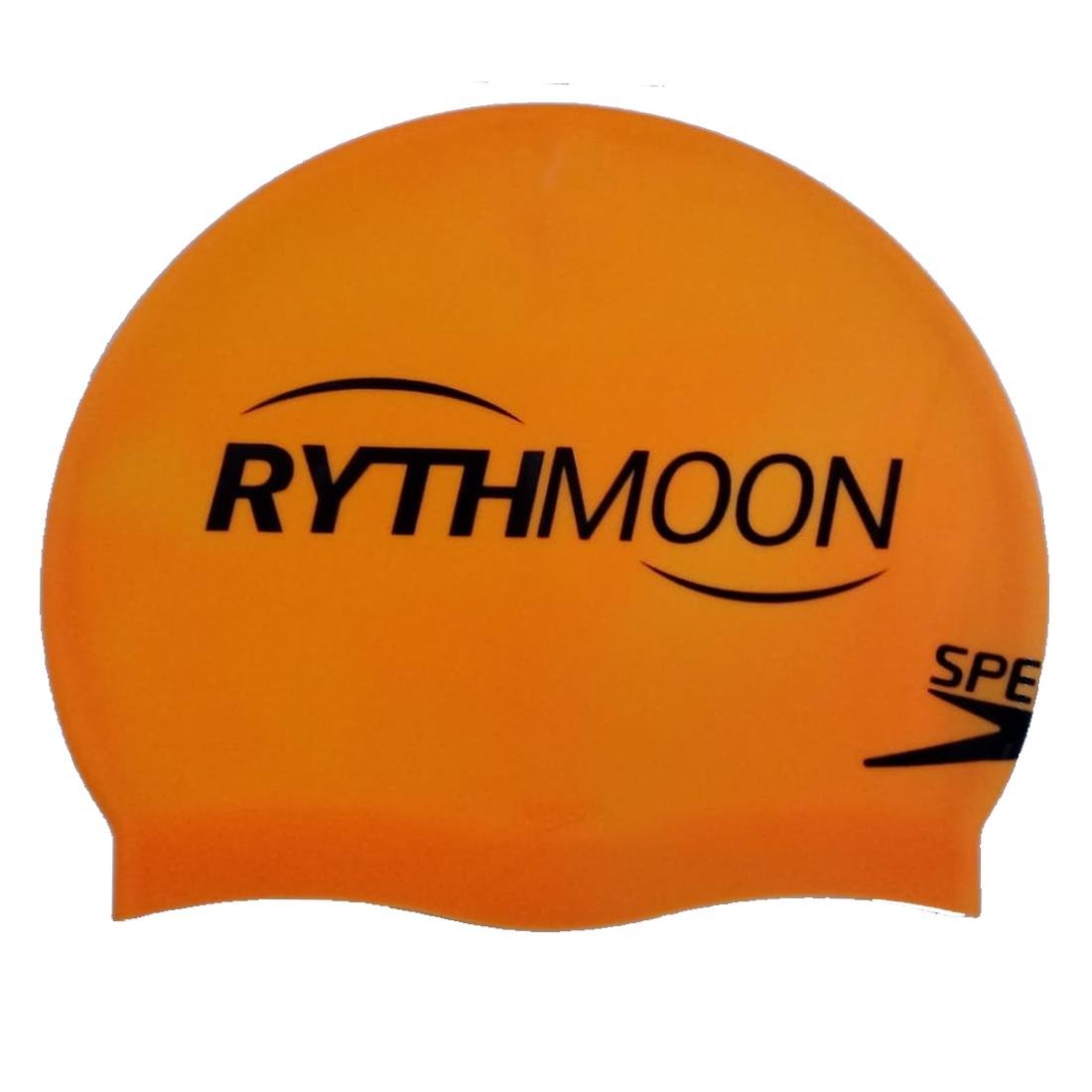 Touca de Natação Speedo Adulto Lisa Flat Swim Cap Rythmoon - Laranja ...