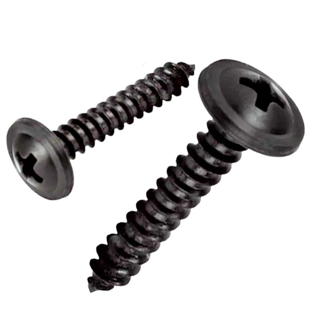 Parafuso Flangeado Phillips 4,0 X 22mm Geomet Black - 1000un ...