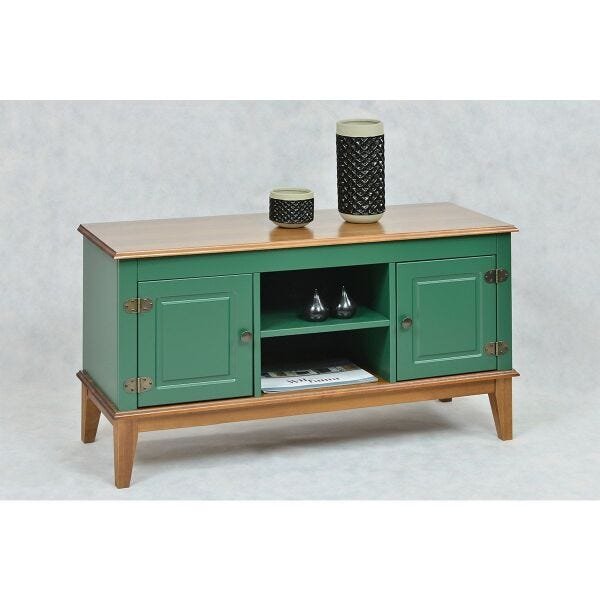 Rack 2 Portas - Verde | MadeiraMadeira