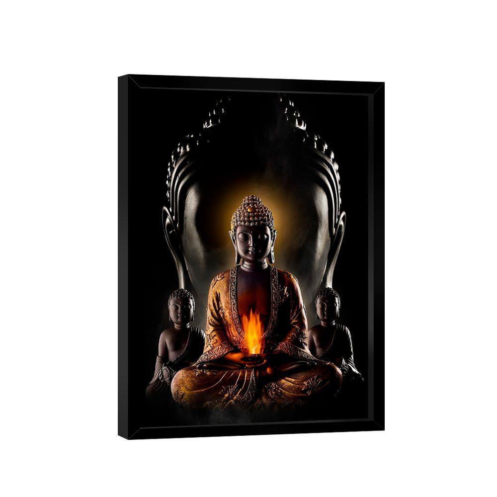 Quadro Buda Fire -- Br Artes | MadeiraMadeira