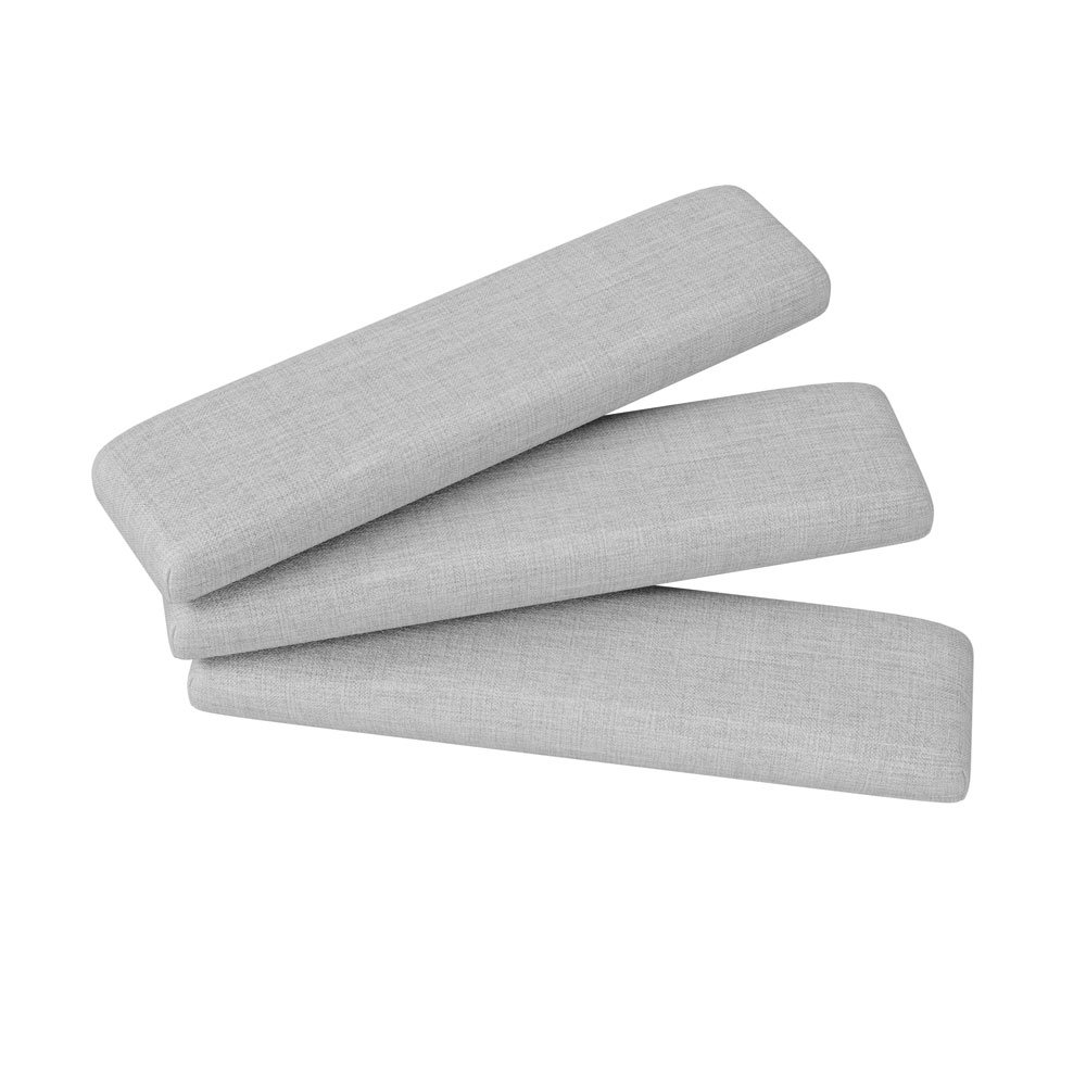 Painel Modulado Nashira 200 / N-040 Linho Cinza Claro | MadeiraMadeira