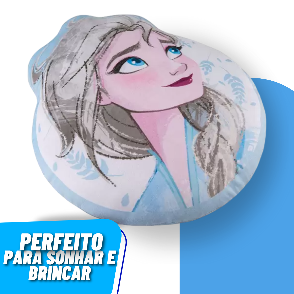 Almofada Infantil Personagem Menino Menina:Frozen Elsa | MadeiraMadeira