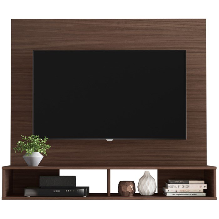 Painel Bancada para Tv 50 Polegadas Alpes Nogueira Real Clb ...