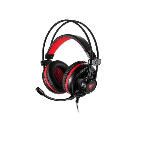 Headset Gamer Motospeed H11 Driver Preto 5.1 LED Vermelho | MadeiraMadeira
