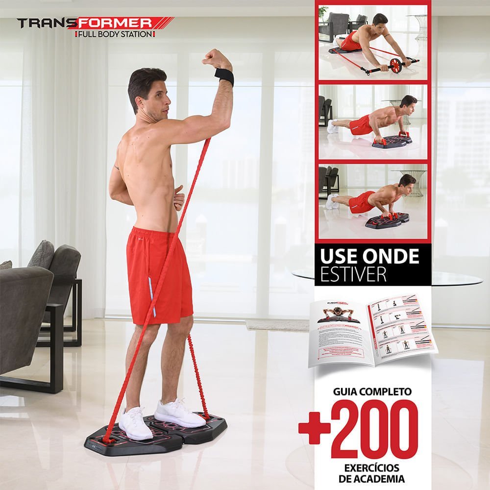 Plataforma de Exercícios Transformer Full Body Station e Plataforma ...