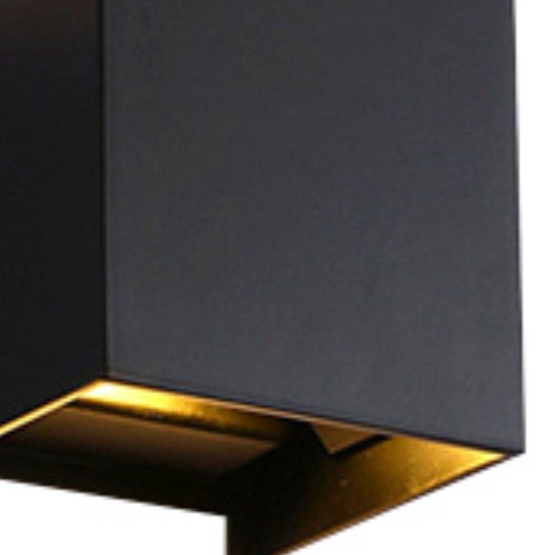 Arandela Luminária Preto Duplo Facho Ajustável 3W 3000K | MadeiraMadeira