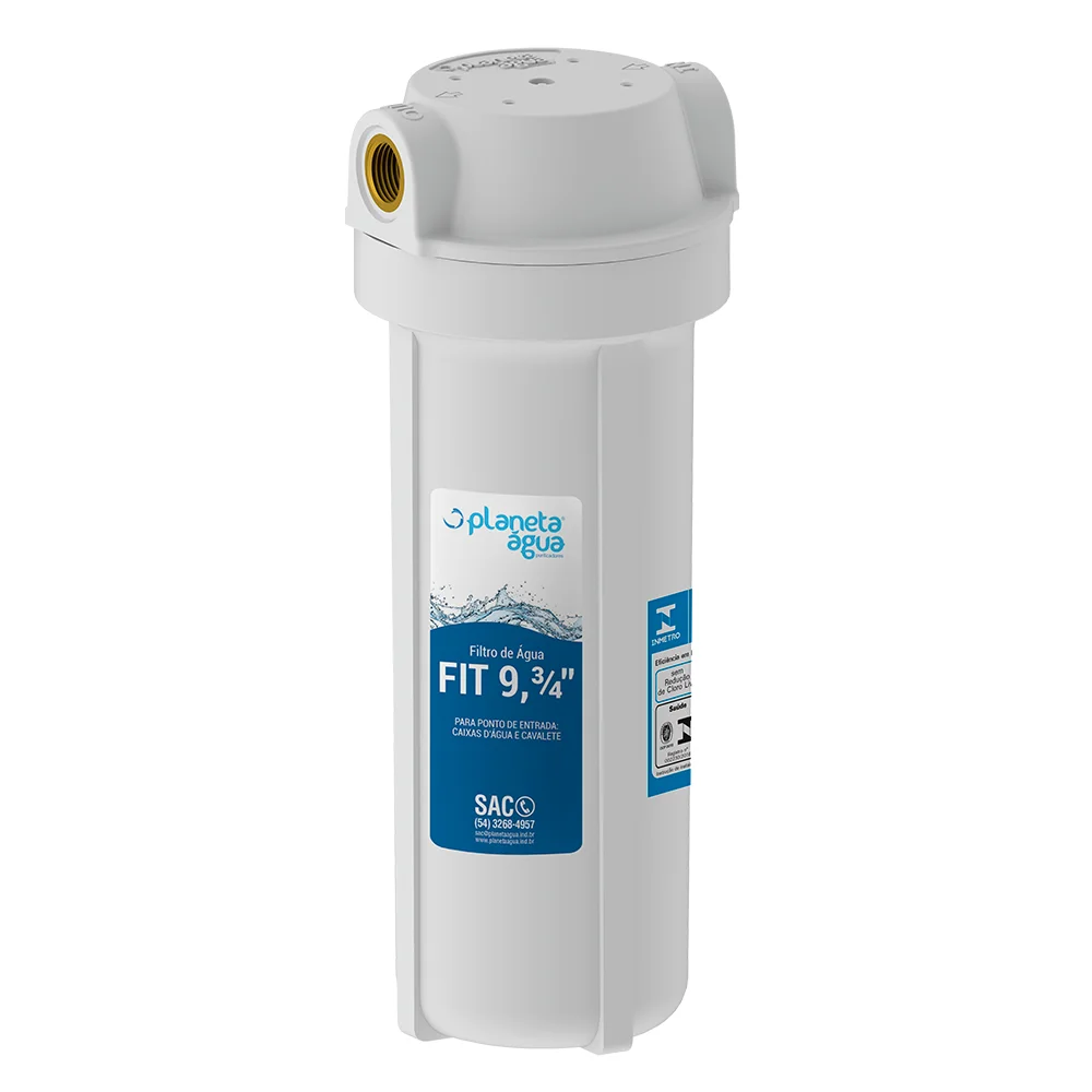 FILTRO CAIXA D'ÁGUA FIT POE CARBON BLOCK 9.3/4" PLANETA ÁGUA Planeta ...