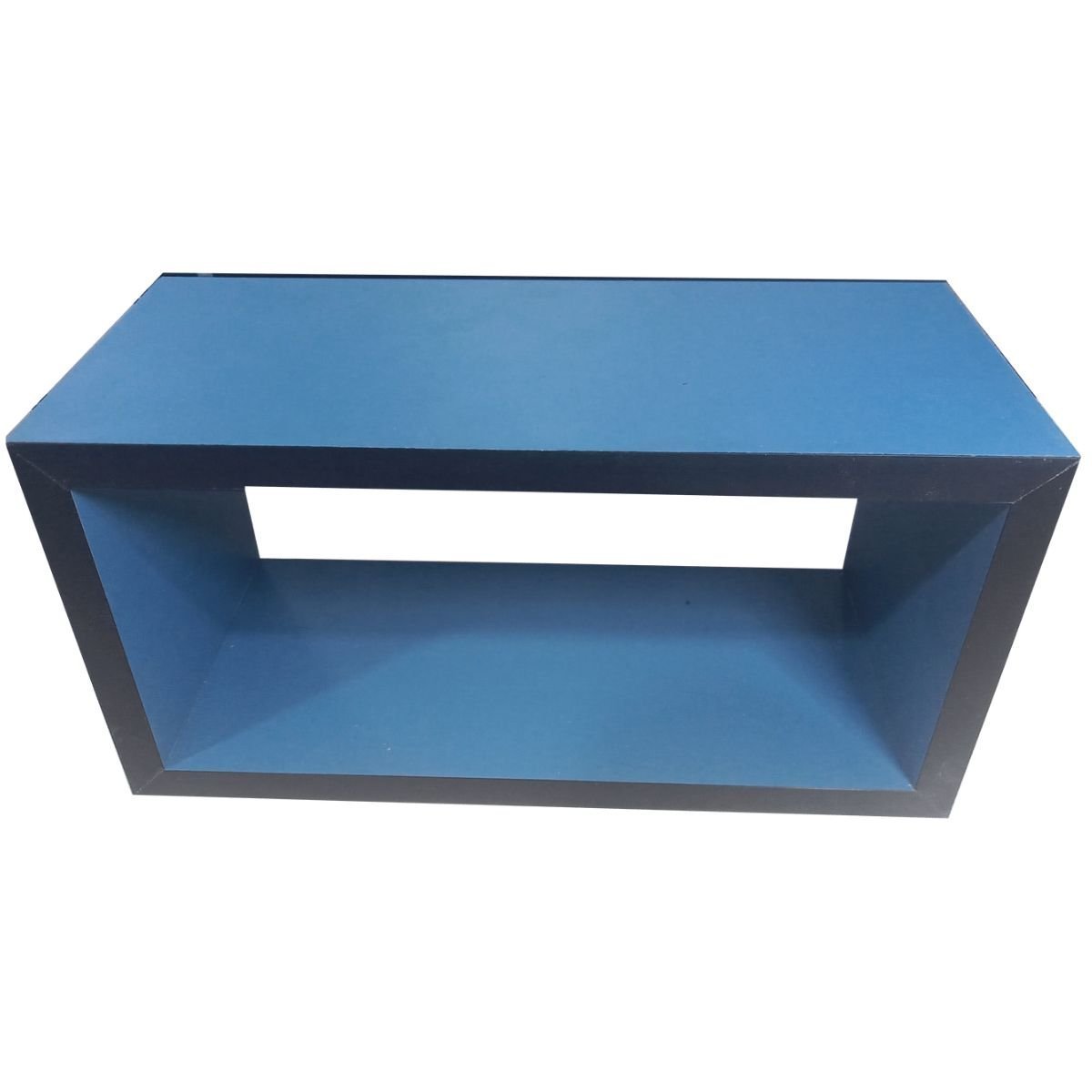 Conjunto 3 Nichos Retangular Decorativos Parede - Azul | MadeiraMadeira