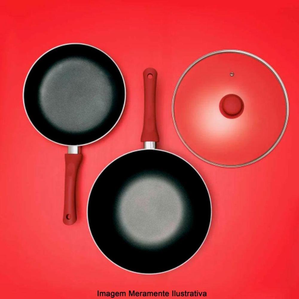 Panela Wok Mor Linha Aroma 24cm | MadeiraMadeira