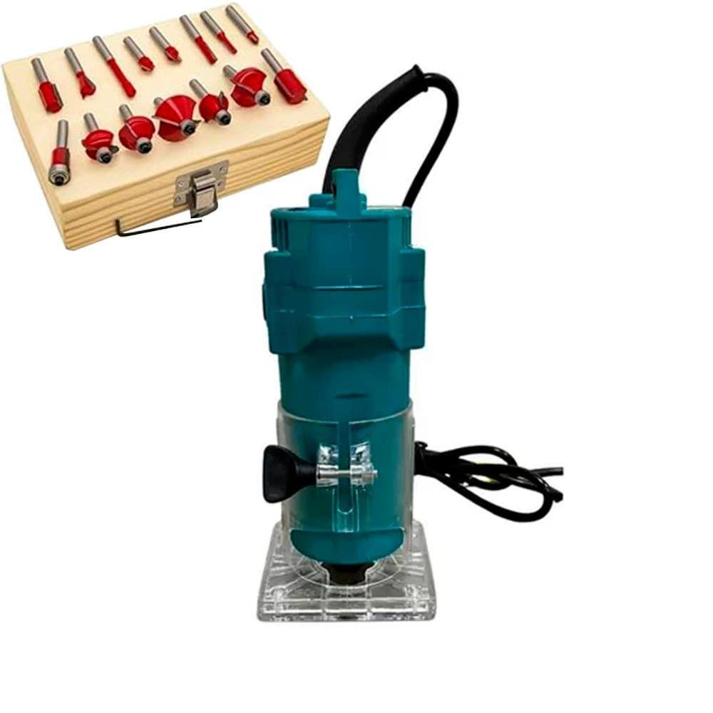 Tupia Laminadora 6mm e Jogo de Fresas 650w 110v Importway | MadeiraMadeira