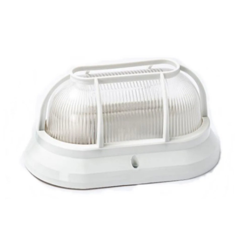 KIT 20 LUMINARIA TARTARUGA ARANDELA BRANCA EXTERNA COM GRADE | MadeiraMadeira