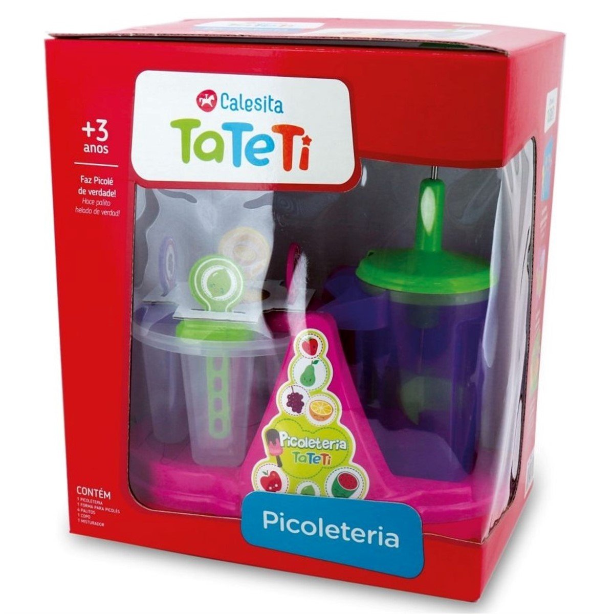 Brinquedo Faça Você Mesmo Picoleteira Calesita | MadeiraMadeira