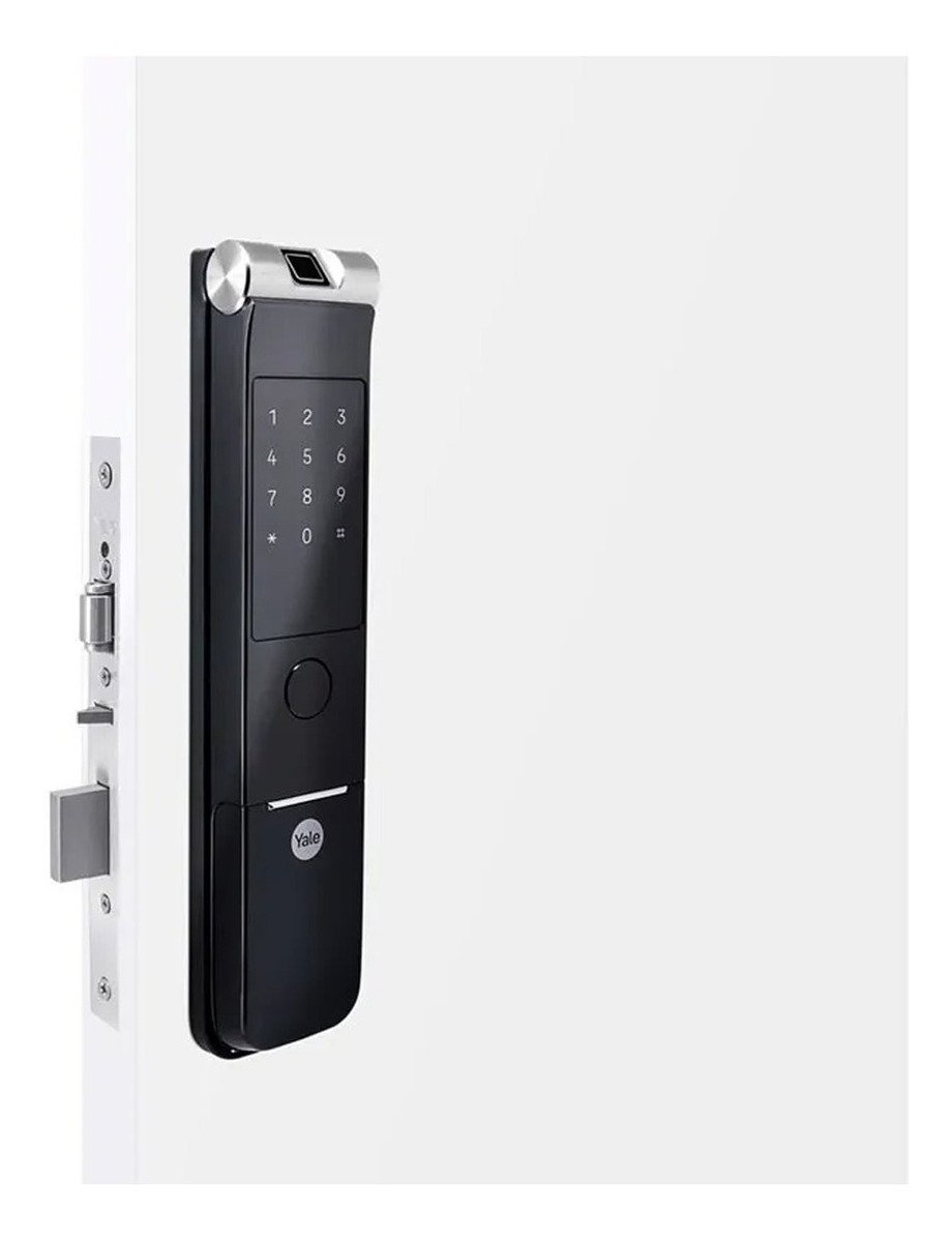 Kit Fechadura Digital Ymf 40a Rl Yale + Zigbee Ym + Hub | MadeiraMadeira