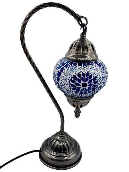 Abajur Turco em S Azul Many Hands | MadeiraMadeira