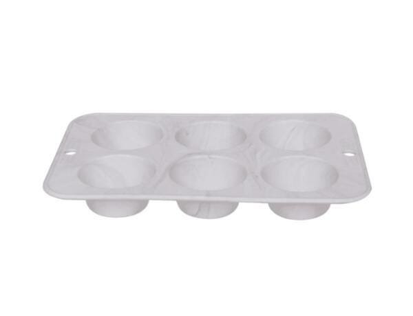 Forma Para Muffin Em Silicone 28Cm Marmorizada | MadeiraMadeira