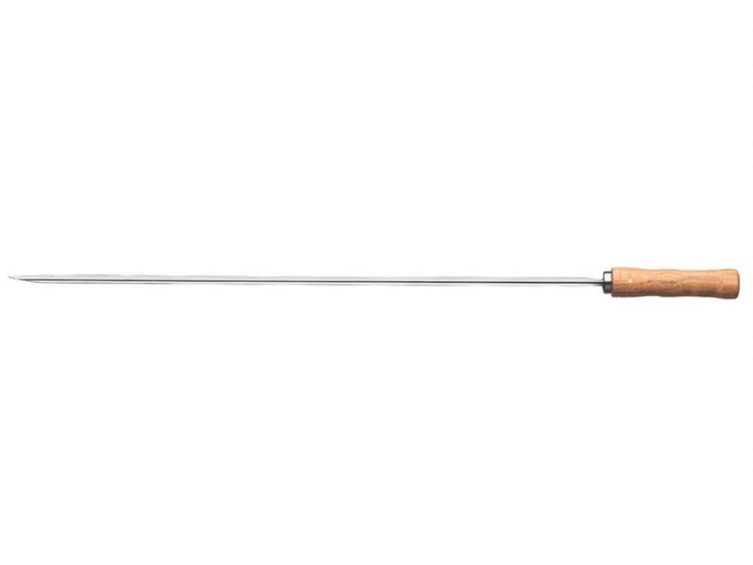ESPETO PARA CHURRASCO 65CM LAMINA DE ACO INOX E CABO DE MADE ...