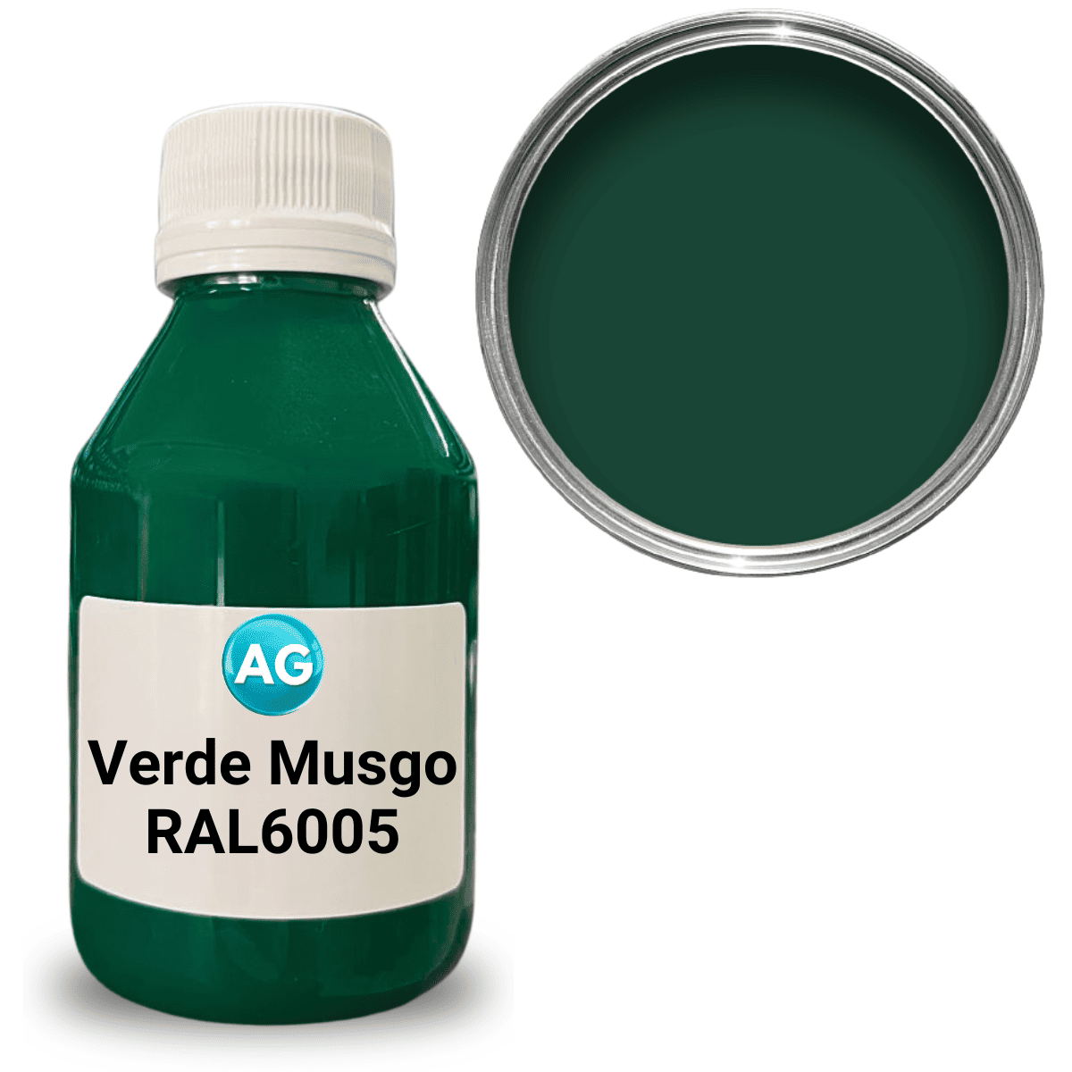 Cor Sólida Verde Musgo Ag - Ral 6005 | MadeiraMadeira