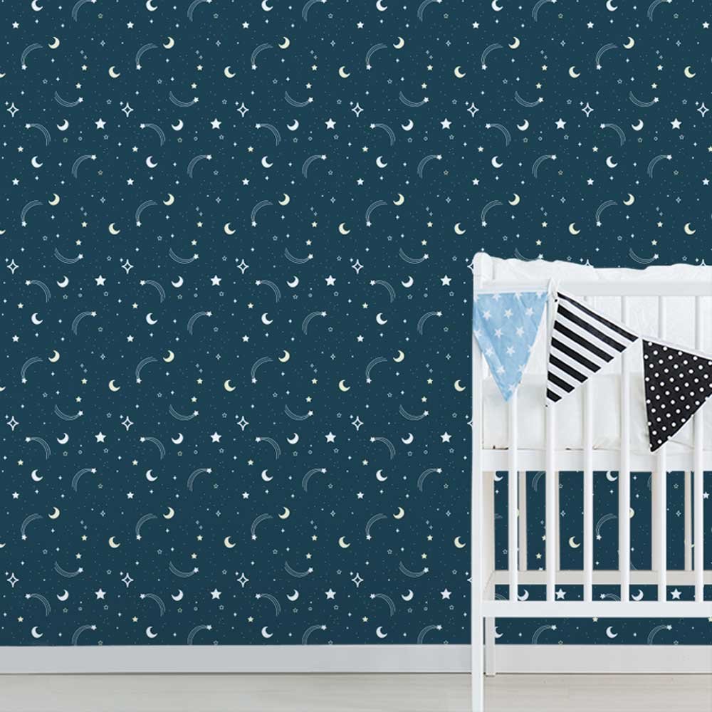 Papel de Parede Estrelar 2 Arte Destaque 3 Metros | MadeiraMadeira