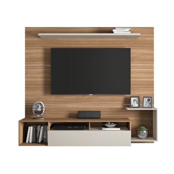 Painel Frevo 60 Polegadas - Naturale/Off | MadeiraMadeira