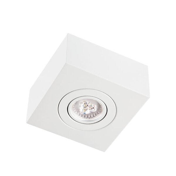 Spot Mix Box Sobrepor Branco 1x Ar70 M701-Sb | MadeiraMadeira