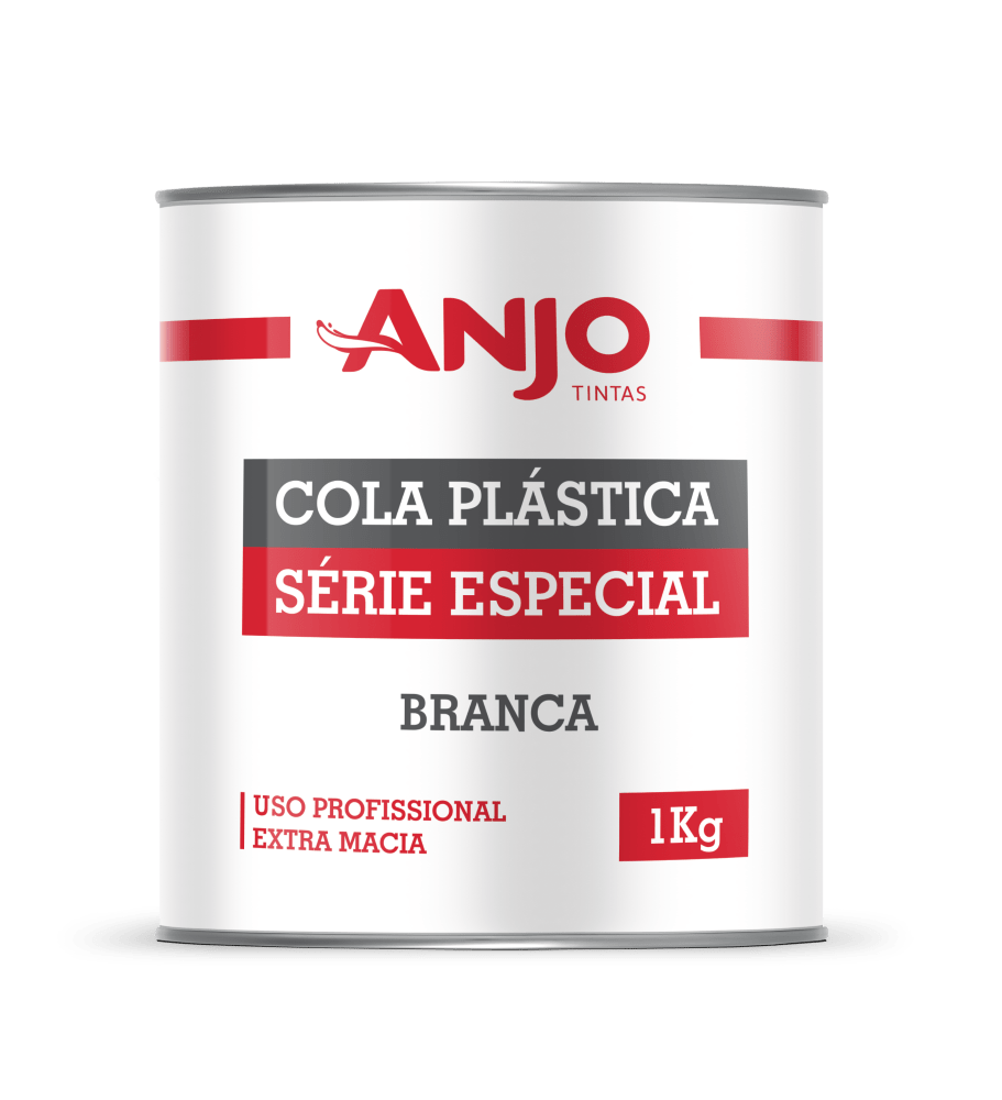 COLA PLASTICA MASSA 1KG BRANCA ANJO GOTA SE (24) | MadeiraMadeira