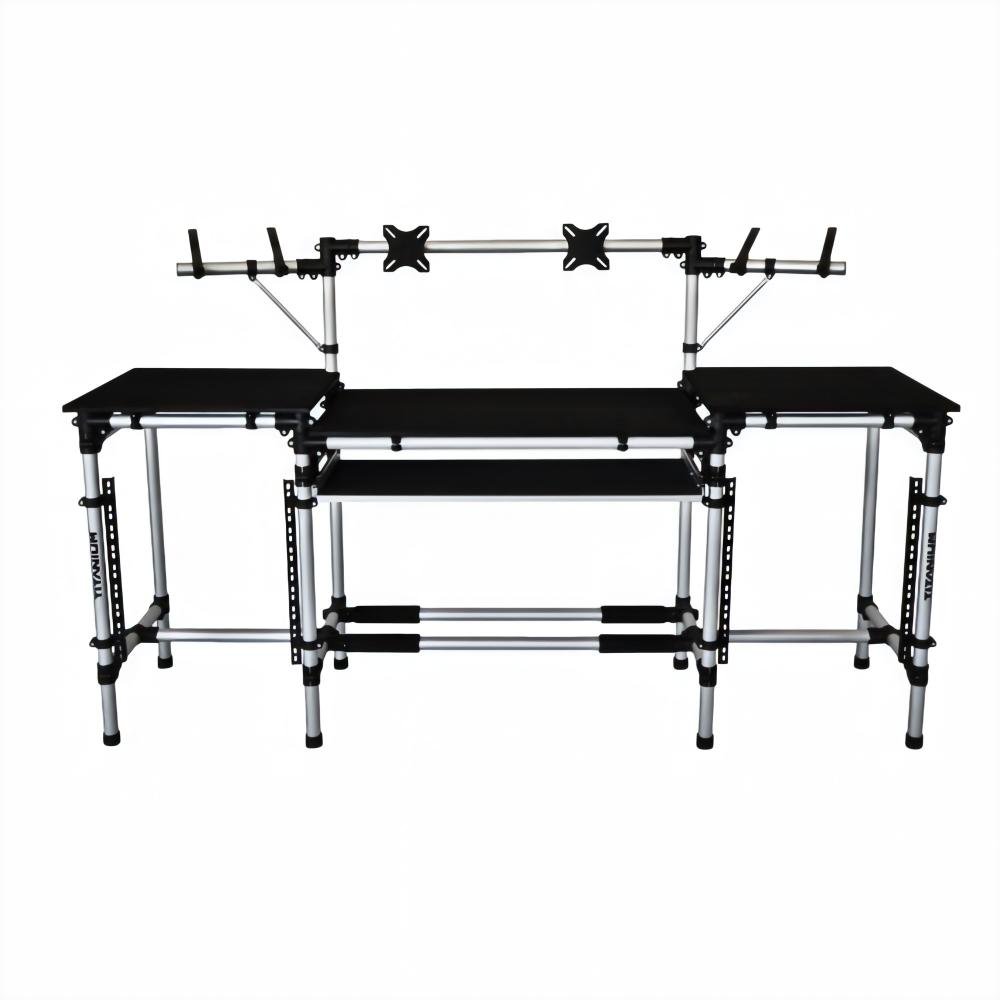 Suporte Profissional Linear Titanium Racks RAV-L Ideal Para Teclado ...