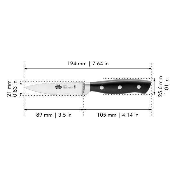 Faca Para Guarnecer, 3 1/2, 9 Cm Ballarini Brenta | MadeiraMadeira