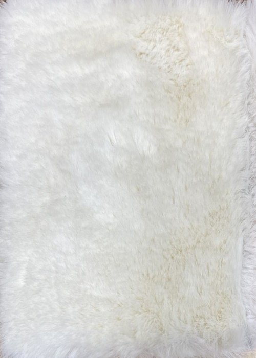 Tapete Rabbit Fur 50x100 30mm Cor2 Cream | MadeiraMadeira
