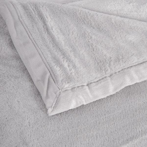 Cobertor Queen Size Sultan Cinza Naturalle Fashion Soft | MadeiraMadeira