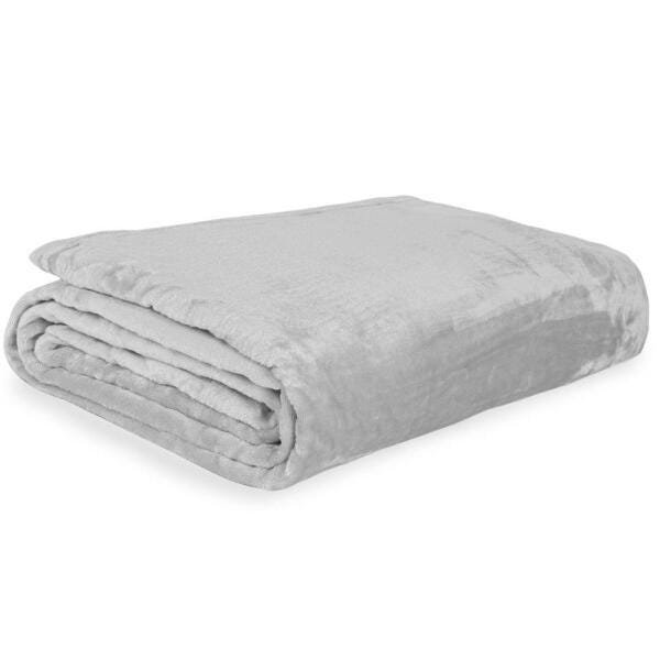 Cobertor Queen Size Sultan Cinza Naturalle Fashion Soft | MadeiraMadeira