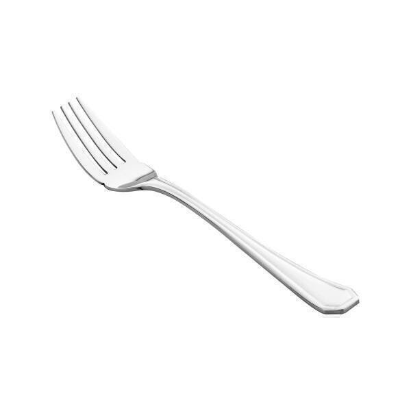 Garfo De Aço Inox Para Servir Peixe Hexagonal - Wolff | MadeiraMadeira