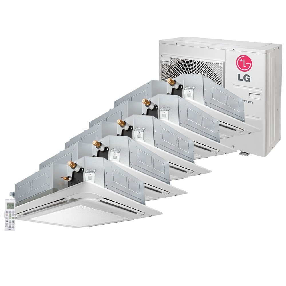 Ar Condicionado Multi Split Inverter Lg Cassete 4 Vias 4x9000 + 12000 ...