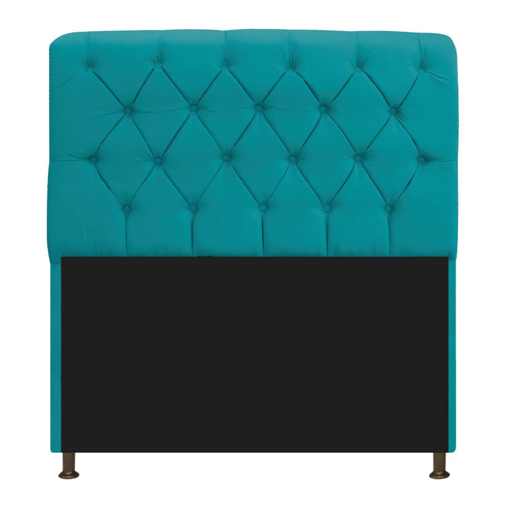 Cabeceira Estofada Lady 195 cm Solteiro Com Capitonê Suede - Amarena ...