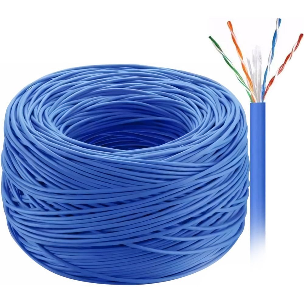 Cabo de Rede Kolke CAT5 - Azul 305 Metros | MadeiraMadeira