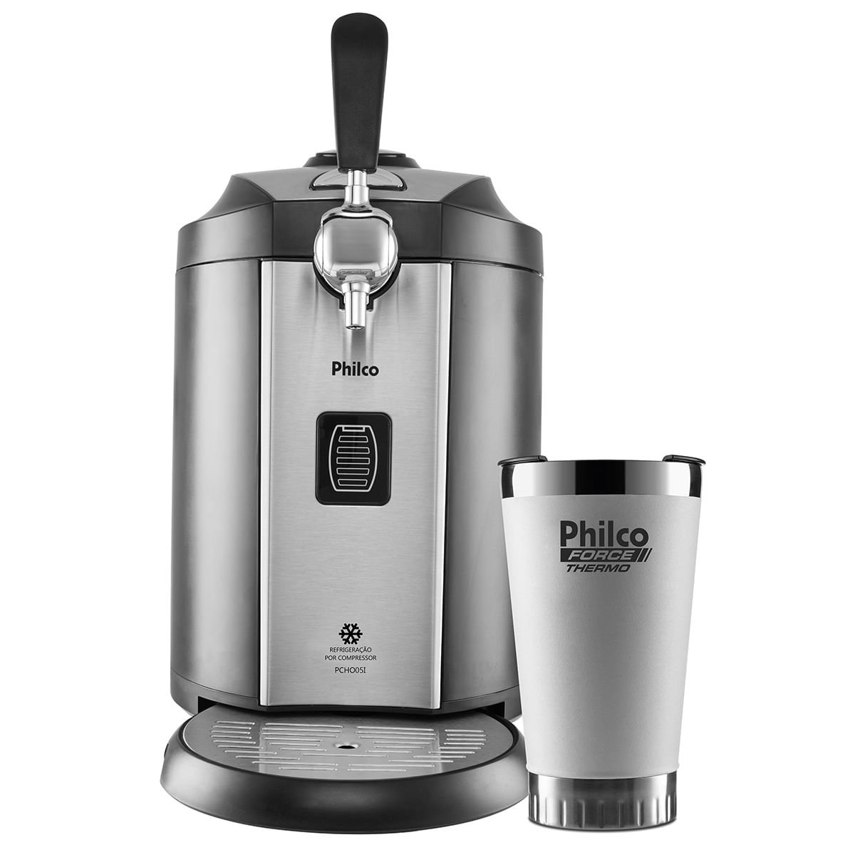 Kit Philco Chopeira PCHO05I e Copo Térmico PTH01B 127V | MadeiraMadeira