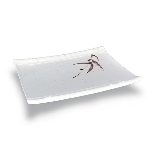 Prato Japonês Melamina Sushi Sashimi Pequeno Com Desenho | MadeiraMadeira