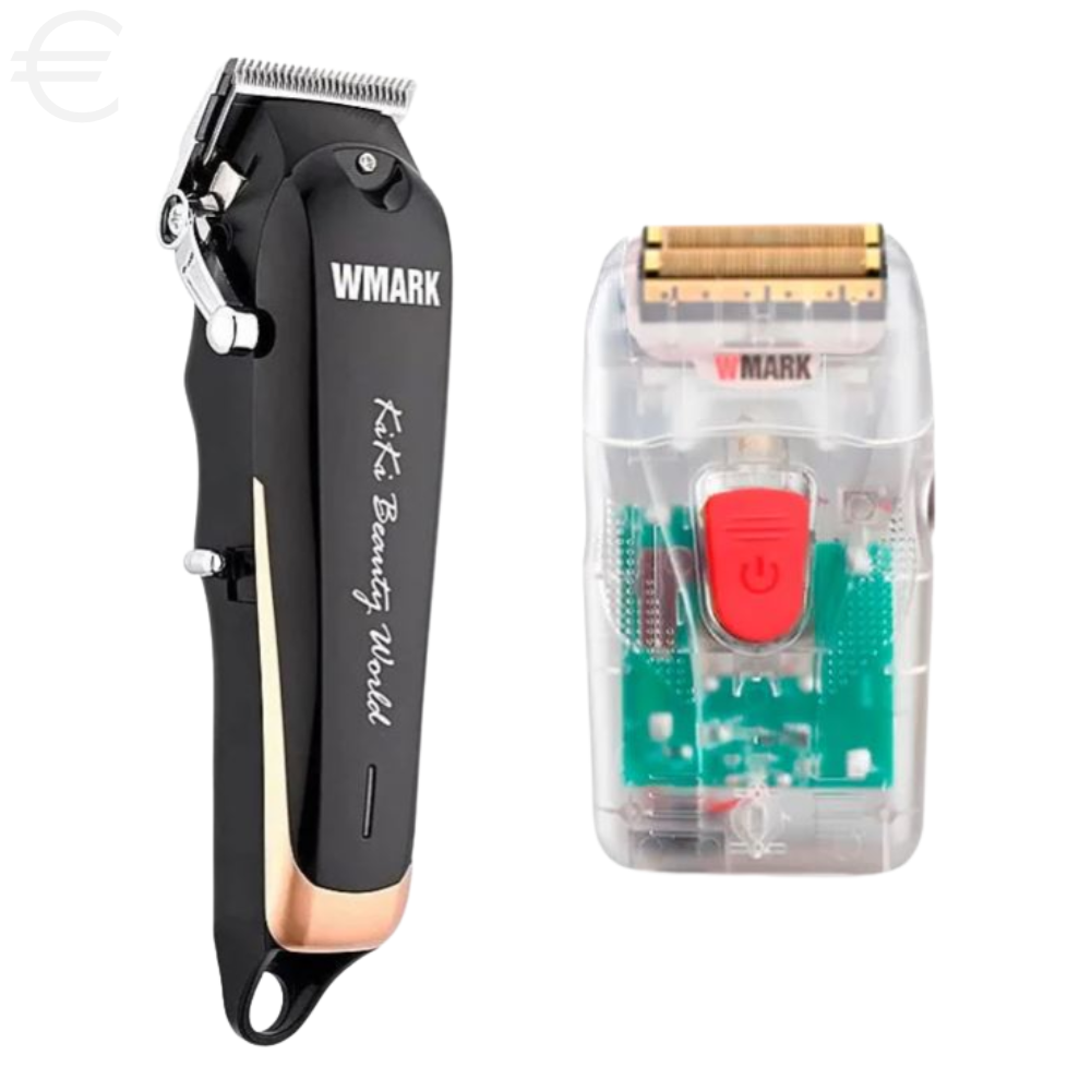 Máquina De Cortar Cabelo Wmark e Shaver Wmark Kit | MadeiraMadeira