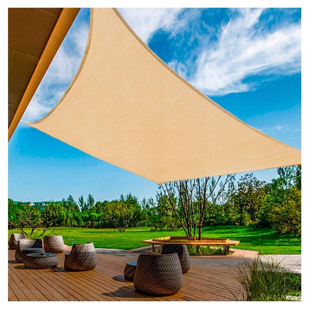 Tela Sombreamento Areia 5x3 Metros para Cobertura e Decorativa | MadeiraMadeira