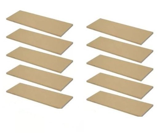 Placas de MDF de 60x20cm e espessura de 6mm-10 Unid. | MadeiraMadeira