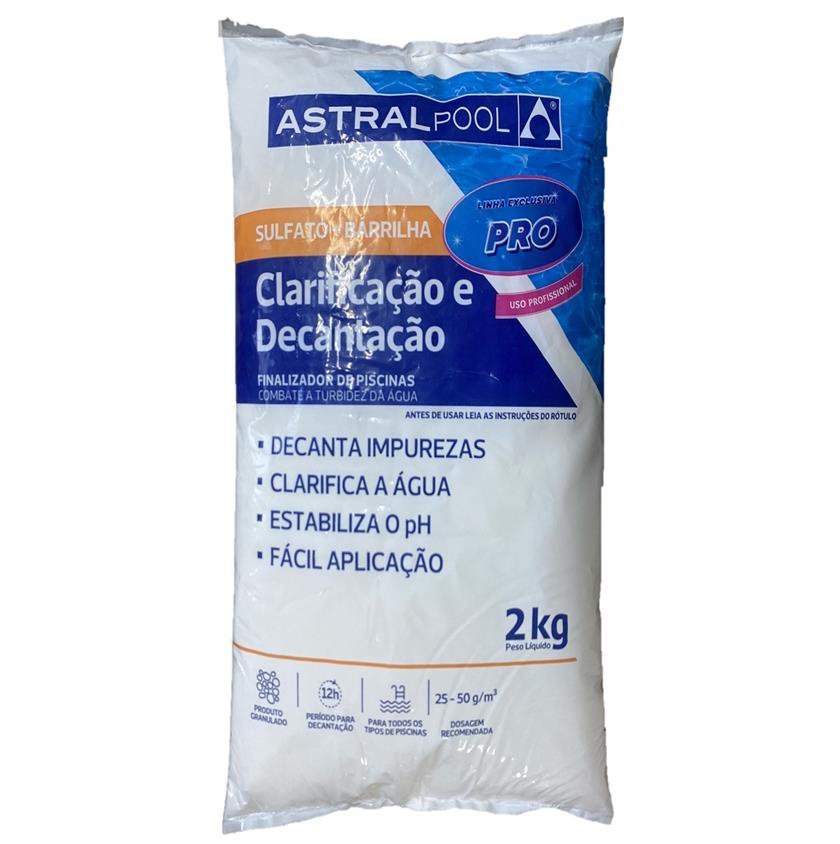 Sulfato + Barrilha 2 em 1 Astralpool by Fluidra Para Piscina | MadeiraMadeira