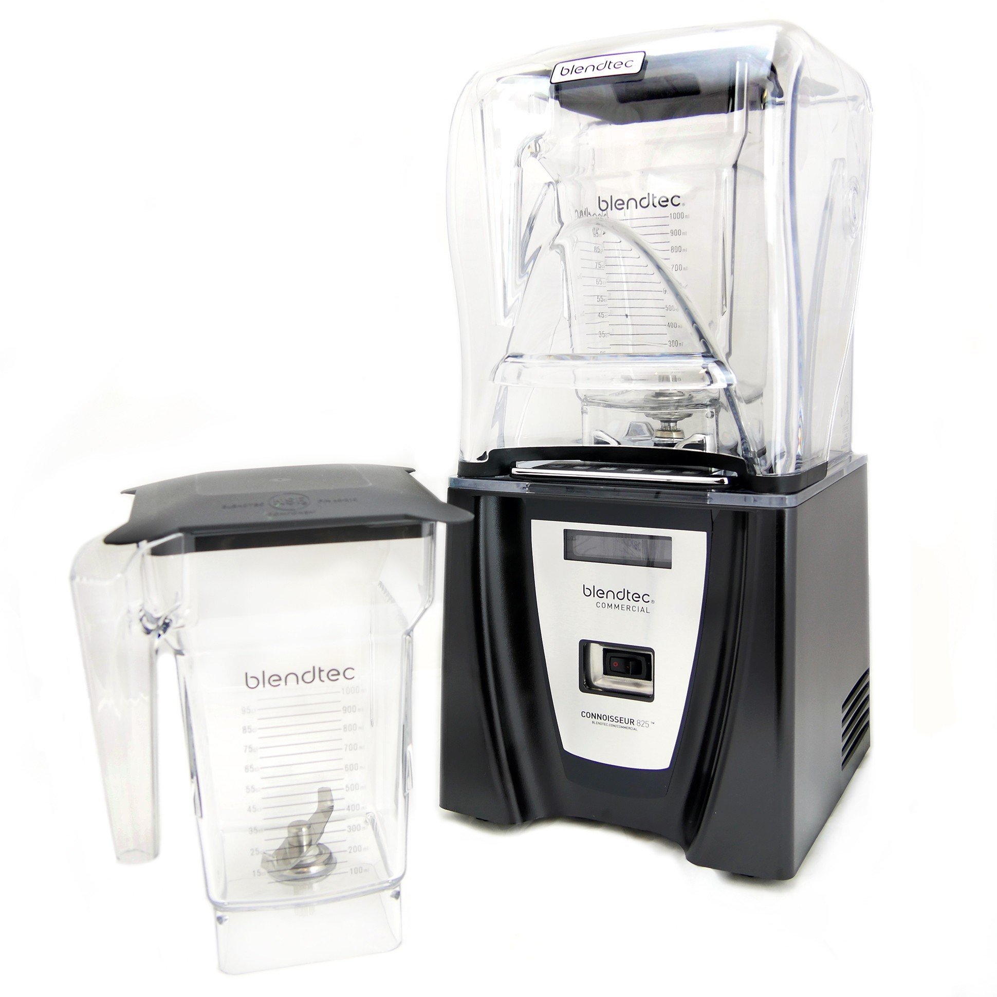Blendtec Connoisseur 825 Blender Comercial + 2 Jarras Fourside - Preto | MadeiraMadeira