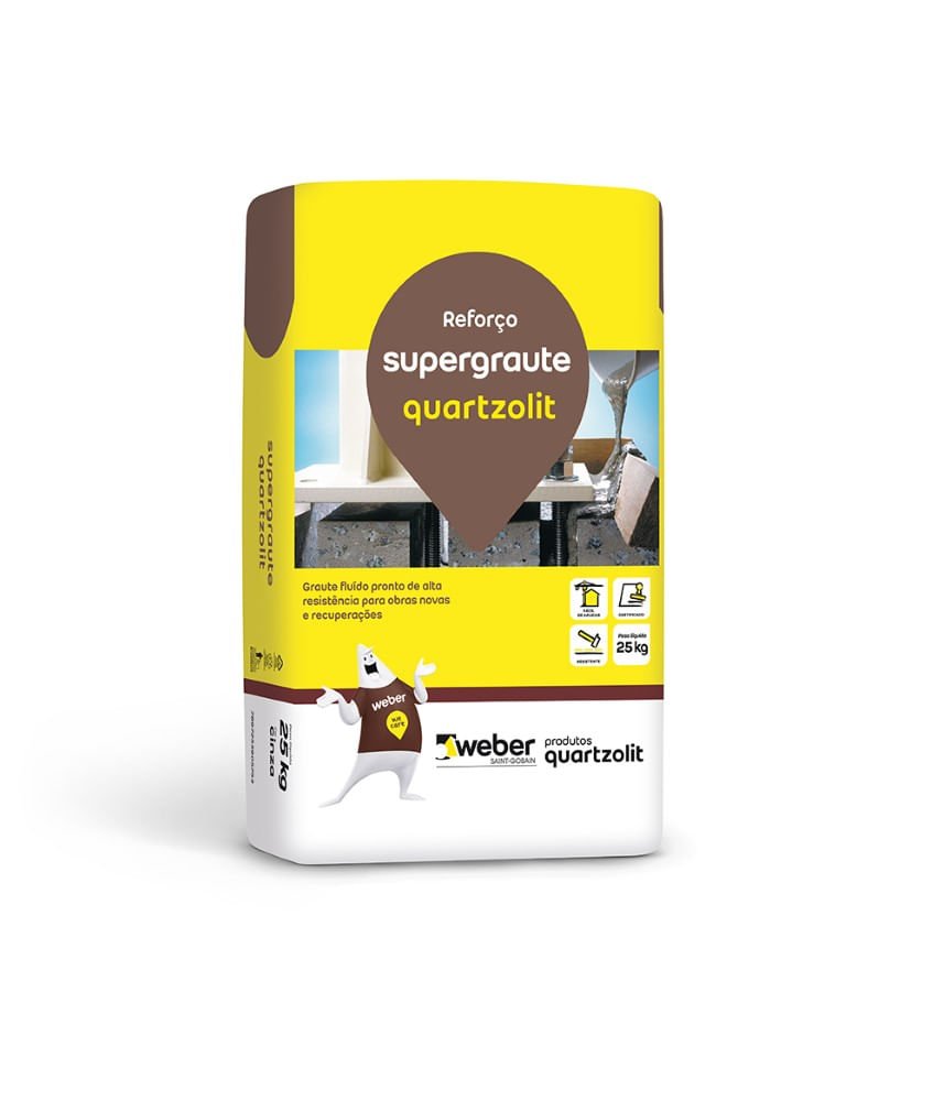 ARGAMASSA GRAUTEAMENTO SUPERGRAUT GROUT QUARTZ 20K ARGAMASSA ...