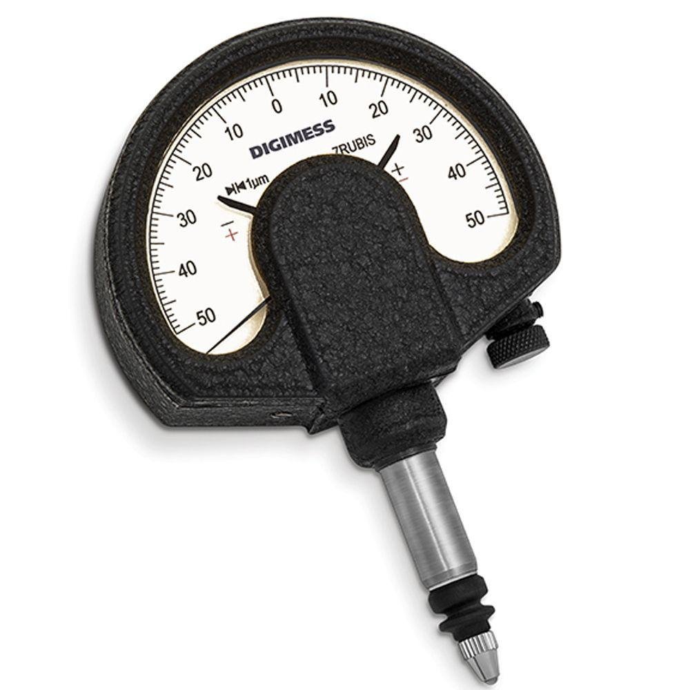 Relógio Comparador Tipo Meia Lua Cap. +-0,050 Mm Graduação | MadeiraMadeira