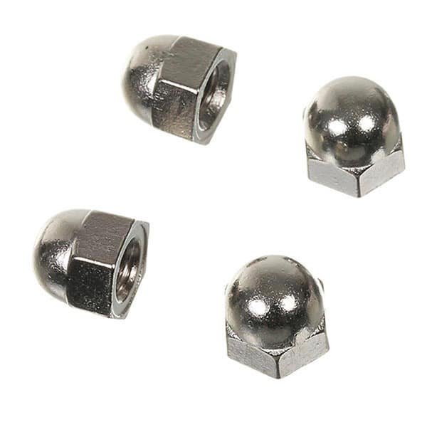 PORCA CALOTA DIN 1587 M4 INOX POLIDO - 1000un | MadeiraMadeira