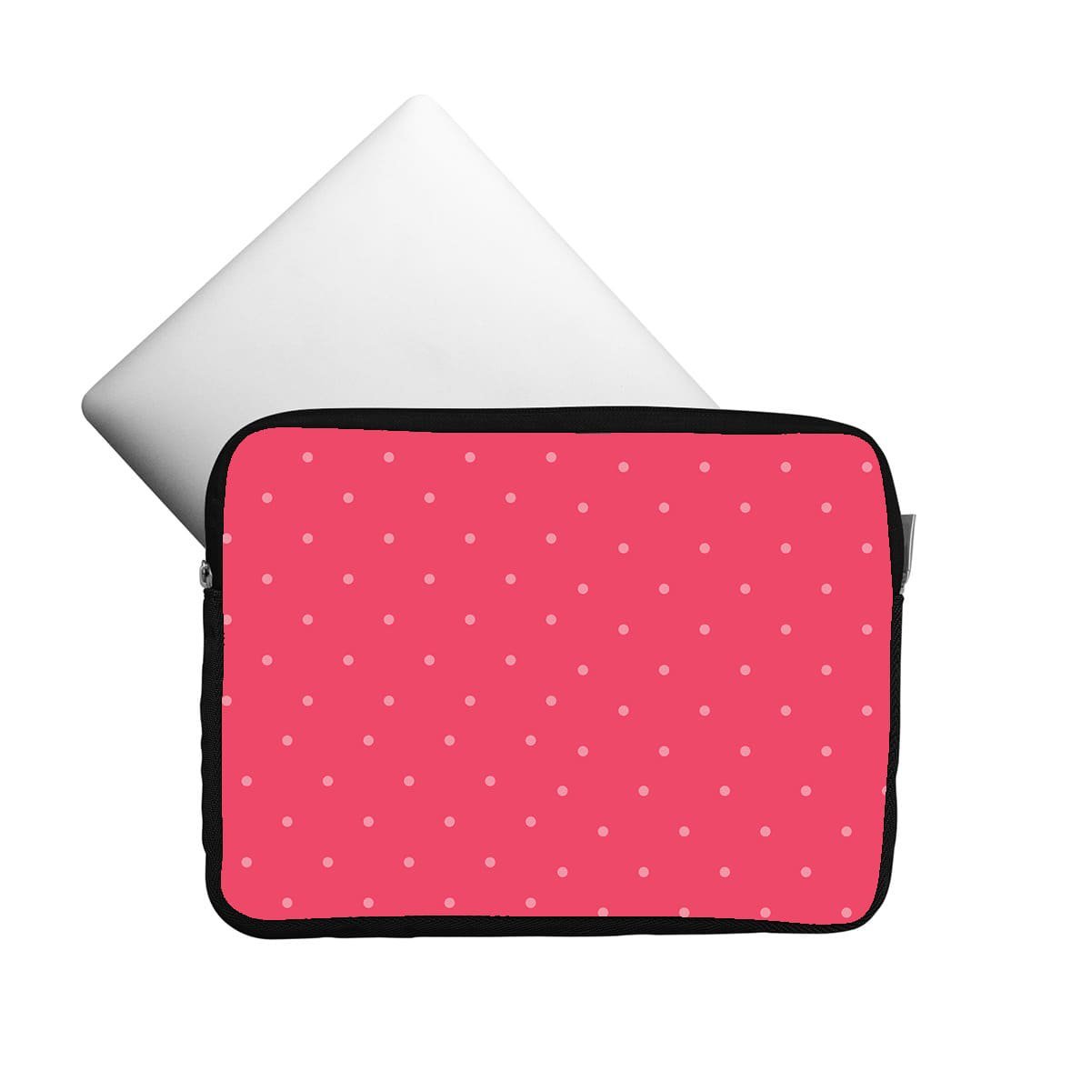 Capa Case Pasta Notebook Ate 17.3 Polegadas Bolinhas Rosa | MadeiraMadeira