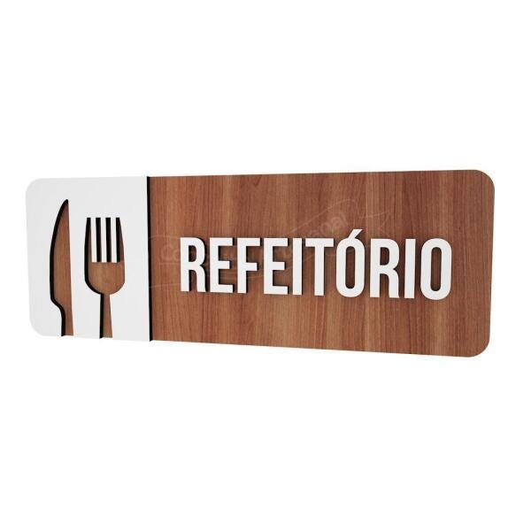 Placa Refeitorio Hotel Consultório Hospital Clinica Empresa ...