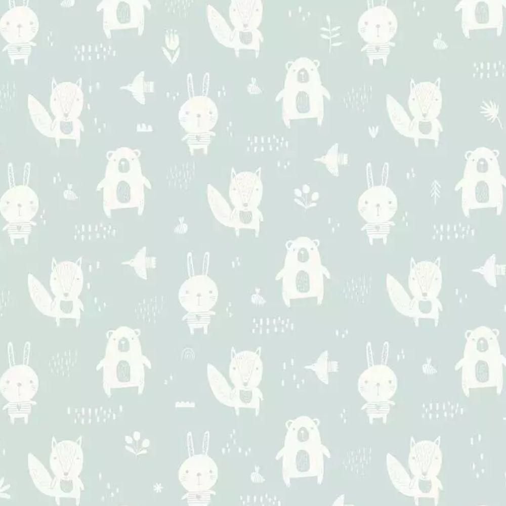 Papel de Parede Hf Petit Infantil Azul 91304 | MadeiraMadeira