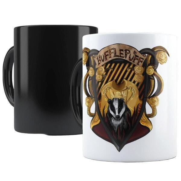 Caneca Mágica Lufa Lufa Casas De Hogwarts Termossensível 6 ... Caneca Mágica Lufa Lufa Casas De Hogwarts Termossensível 6 ...