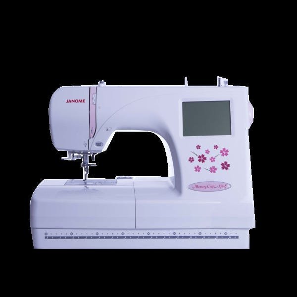 Maquina de Bordados Janome MC 370E nova painel em Portugues | MadeiraMadeira